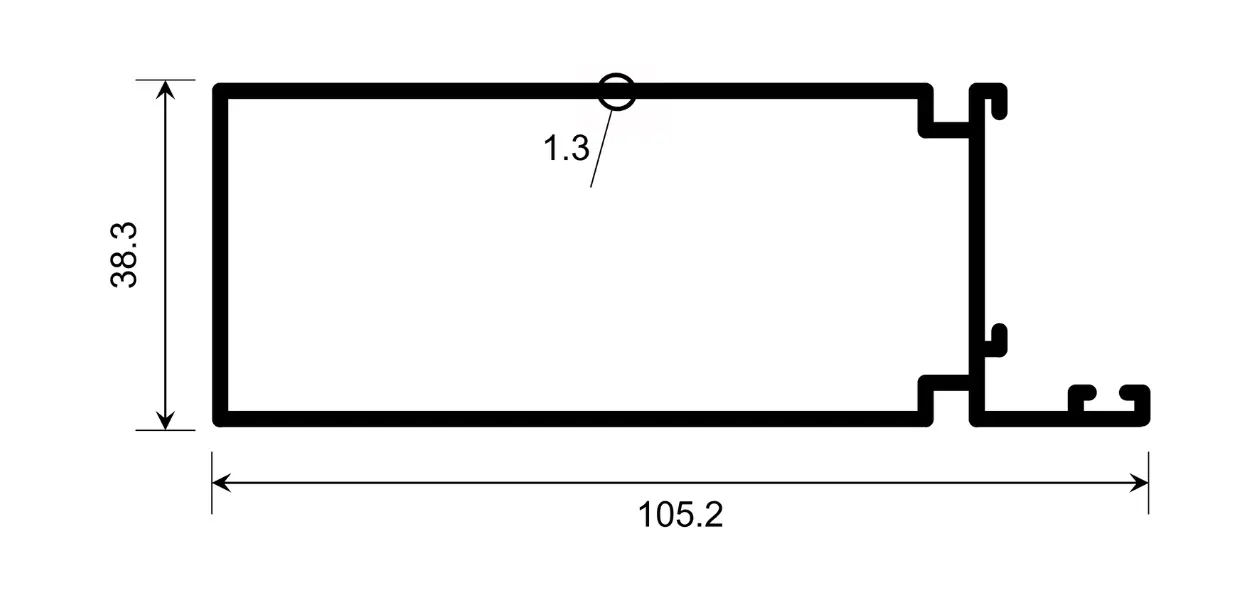 Serie 3831 - Recupack Aluminios