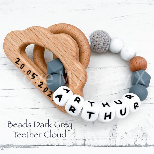 Baby Texture Teether Baby First Birthday Gift Baby Photo Prop ...
