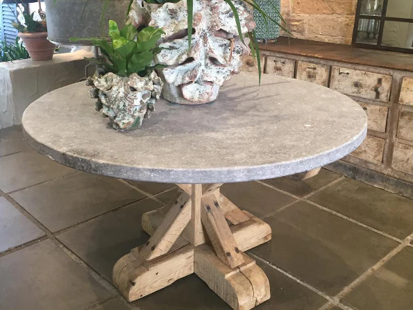 Round Bluestone Tables | Parterre