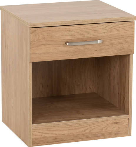 Dakota 1 Drawer Bedside Table | Astley Home Interior