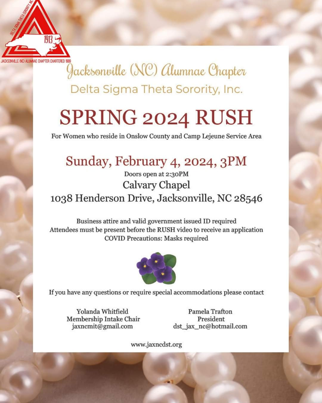 2024 Formal RUSH JacksonvilleNC 2024-formal-rush-jacksonvillenc