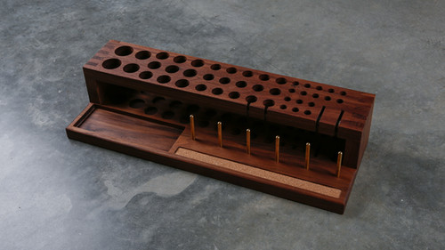 Walnut Tool Organiser Large Rack - Type A | Pro Atelier Plus
