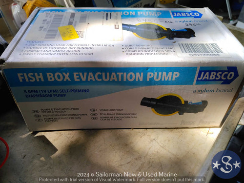 [Never Installed] Jabsco Fish Box Evacuation Pump | Sailorman