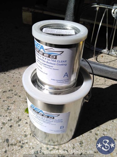 Sea Speed V10 X Ultra Clear Hard Film Bottom Coating Part A Gal. & Part ...