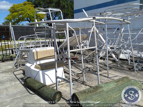 Sand Blasted T-Top With Center Console, Electronics Box And New Canvas ...