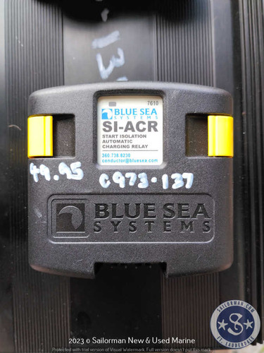 Blue Sea 7610 120 Amp SI-Series Automatic Charging Relay | Sailorman