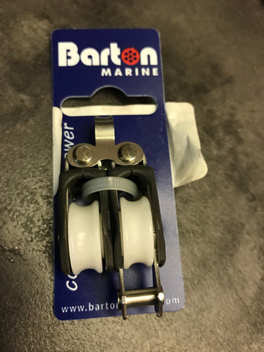 Barton Block B/B Double Fixed Eye & Becket (10211) | Sailorman