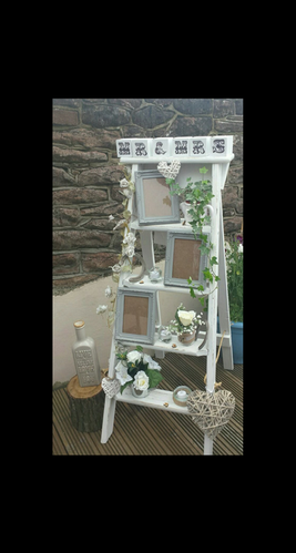 [To Rent] White Display Ladder | The Sessions House