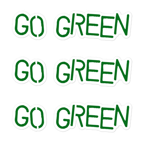 Stickers - go green (compost collection) 3-up | Studio CREATE