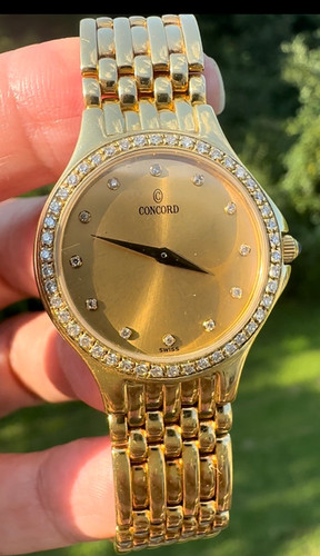 Concord 18K Gold & Diamond Watch at BlueSkyDiamond