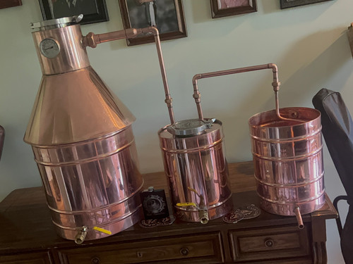 10 Gallon Fat Body Copper Moonshine Still | Ace Custom Copper