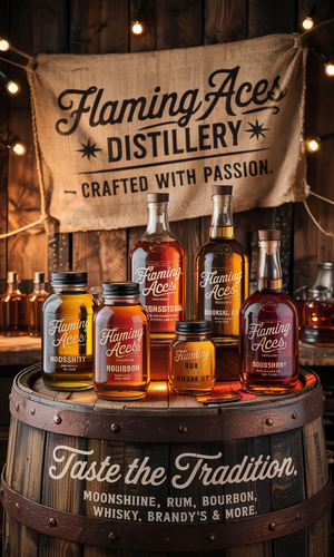 All Products | Flaming Aces Distill
