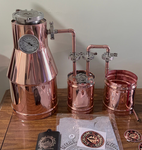 2.5 Gallon Custom Copper Moonshine Still | Ace Custom Copper