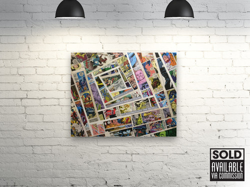 "Rising"-SOLD/AVAILABLE VIA COMMISION | conceptzombie1