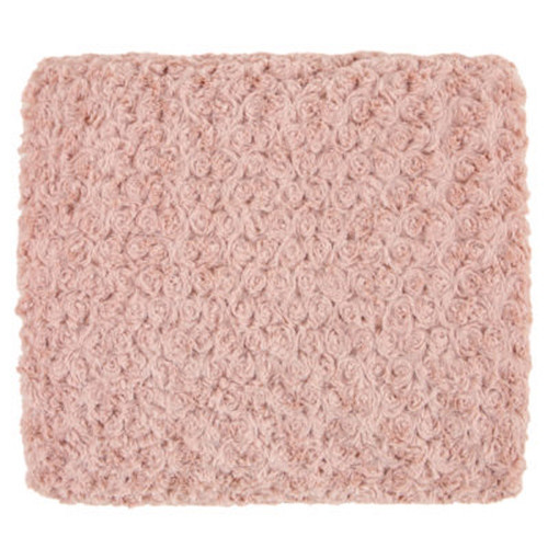 Rose Petal Dusty Rose Throw Blanket | ThomianGallery