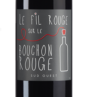 LE FIL ROUGE SUR LE BOUCHON ROUGE (Les Caves du Marmandais) | L'Épicerie