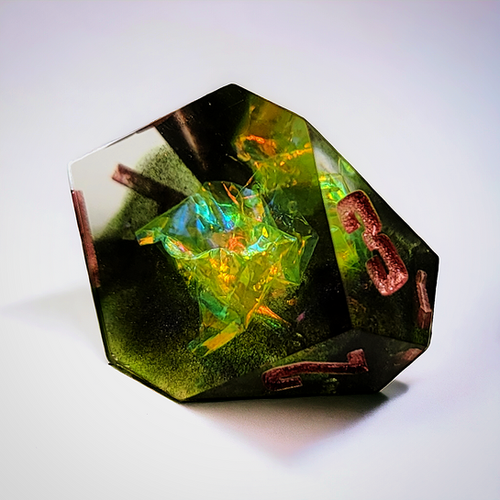 D3 - 3 Sided Die - Pre order dice | GrimStylesArt