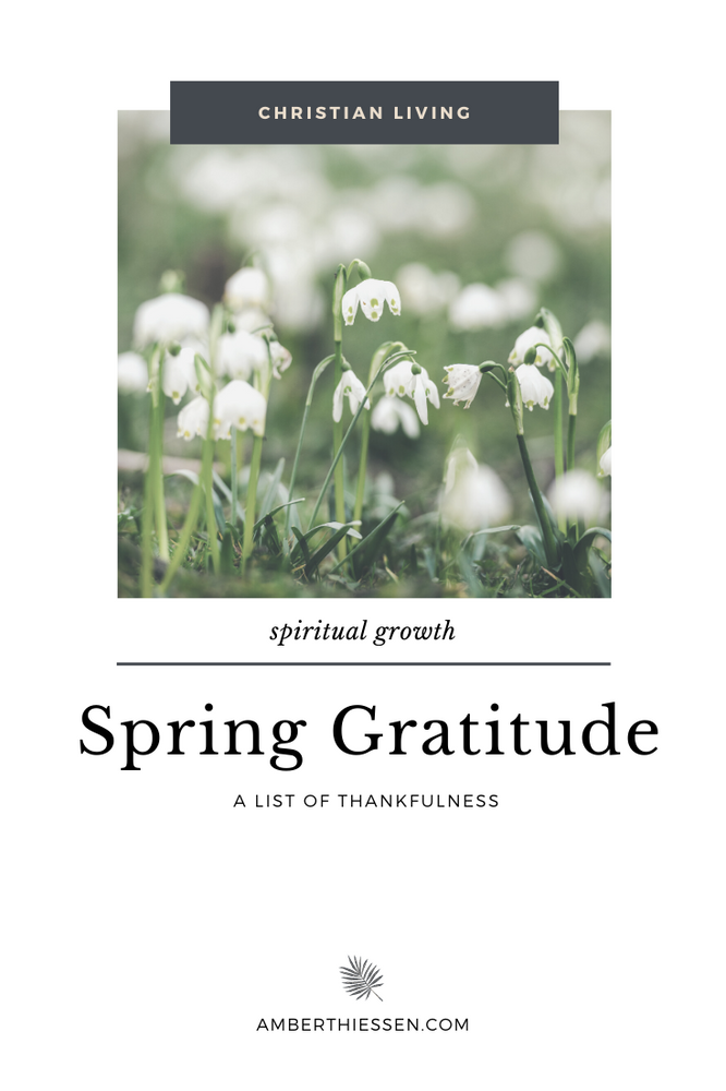 Spring Gratitude