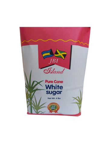 JBI PURE CANE WHITE SUGAR (8x4lb) | JBI Ltd.