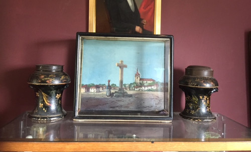 Naïve Continental Reliquary Display Cabinet - Early 20th Century | Deil ...