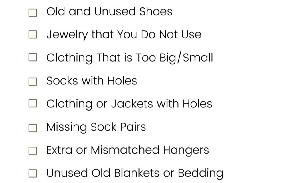 75+ Things to Throw Away Today- FREE Printable Declutter Checklist