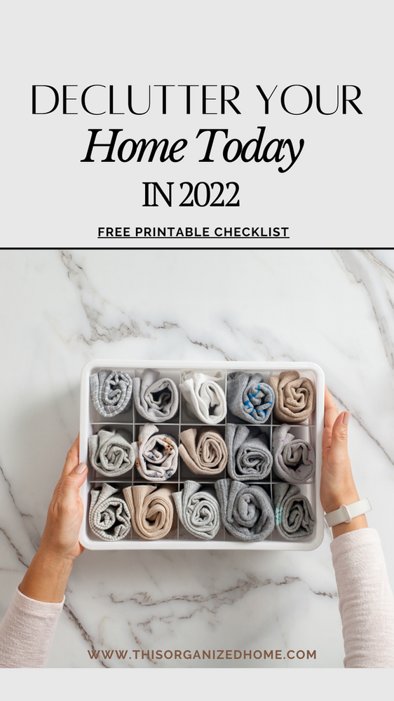75+ Things to Throw Away Today- FREE Printable Declutter Checklist