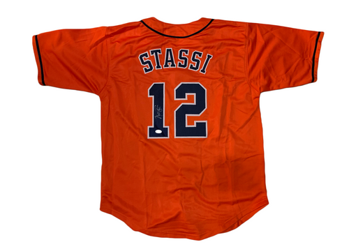 Max Stassi Autographed Custom Jersey | RGO Sports