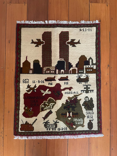•853• 79x61cm | War on Rugs