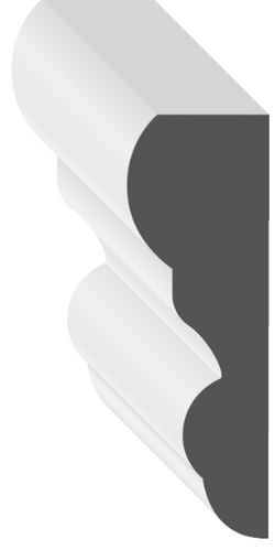 1 3/4" MDF Chair Rail [MDF Chair Rail] | Ganiva Trim