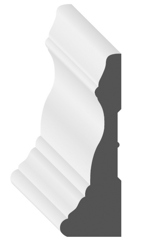 3" MDF Casing [MDF Colonial Backband Casing] | Ganiva Trim