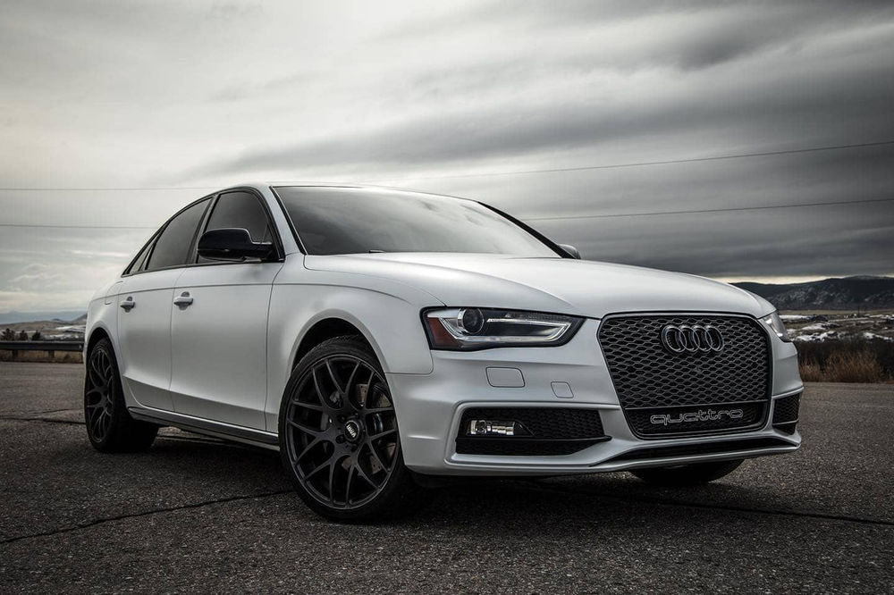 Audi A4 - Satin White Pearl Wrap