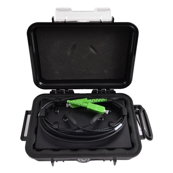 Single Mode Fiber OTDR Launch Box 100 Meters LC/APC - LC/APC | fiber.repair