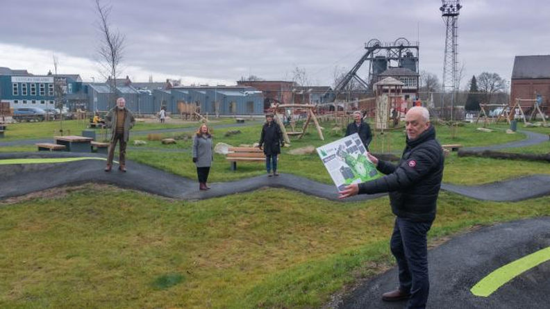 Snibston Colliery Park opens following £3m regeneration scheme