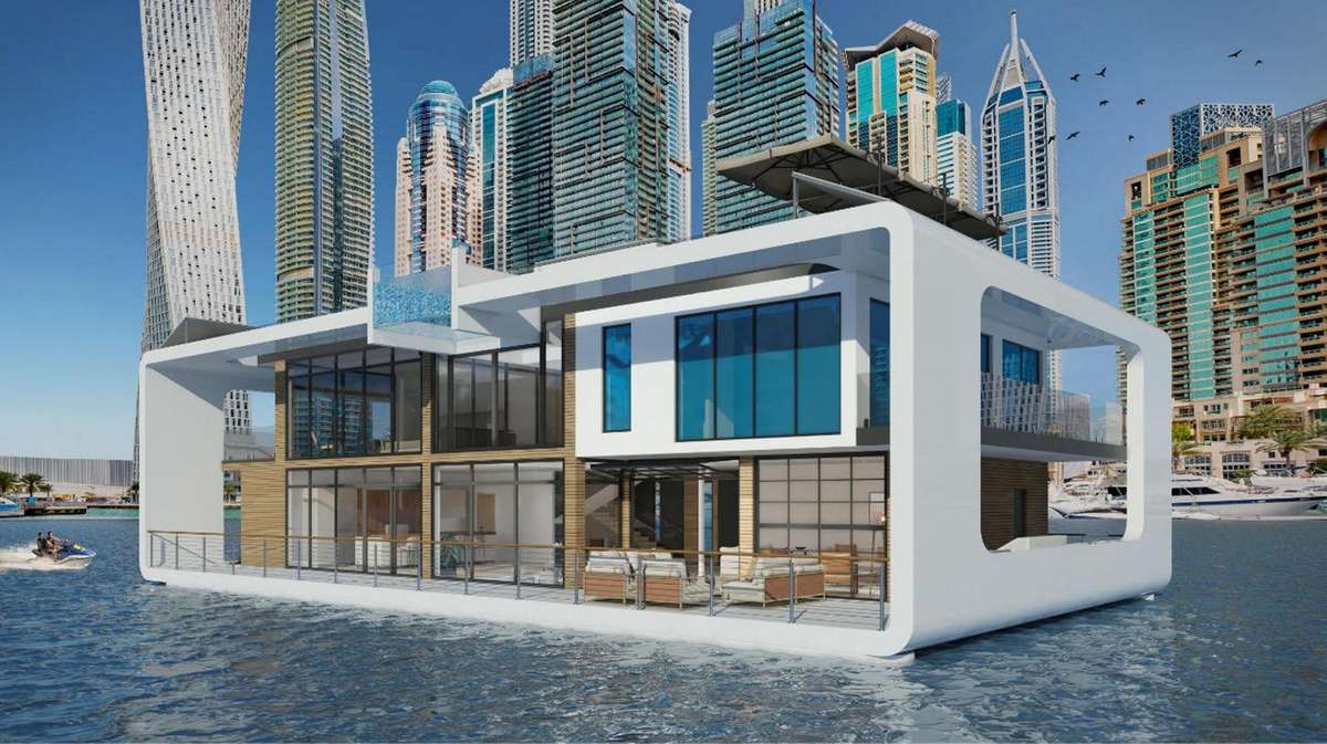 DUBAI FIRM LAUNCHES SEA PALACE FLOATING RESORT