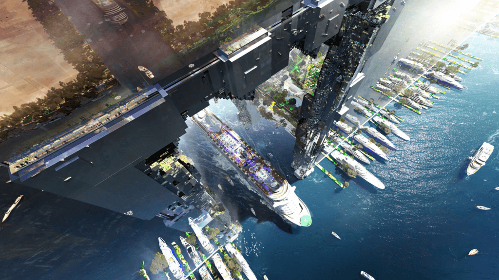 NEOM UNVEILS HIDDEN MARINA DURING 1ST PHASE OF THE LINE DEVELOPMENT