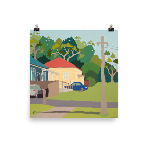 Huskisson Neighbours | sallywillbanks-art