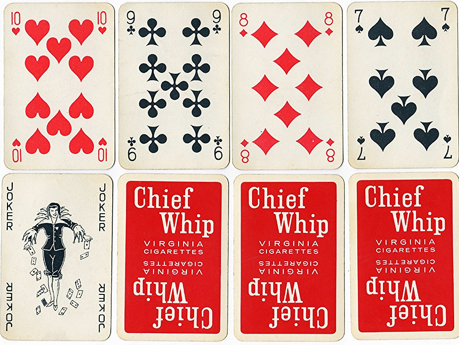 Chief Whip: Virginia Cigarettes | playing-cards