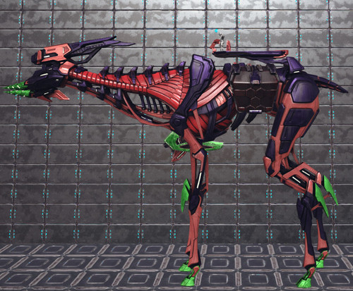 Level 210 event Dark Purple Tek Stryder Drill + Bags [PC PvE] | Arknomaly