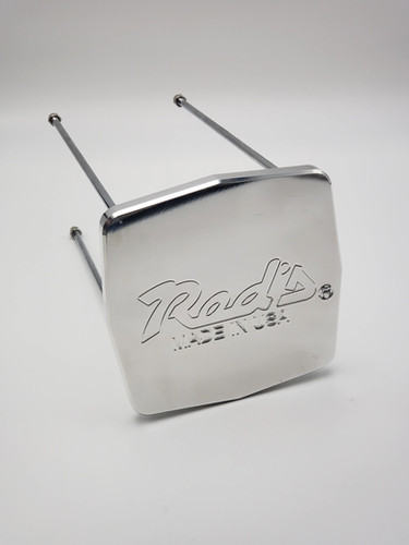 Red's Backing Plate with Chrome Tank Rods | Red's Hydraulics LLC