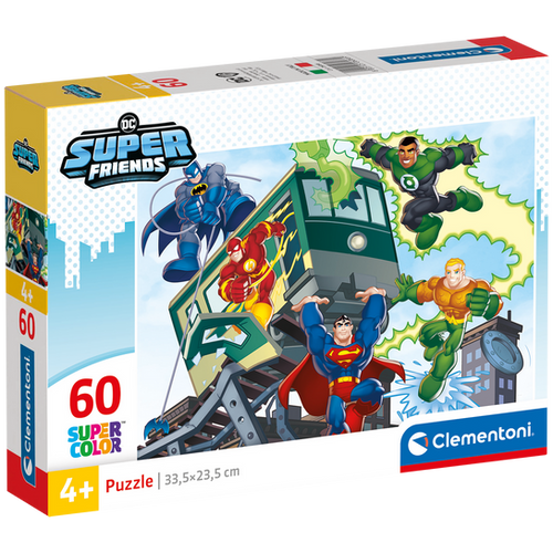Puzzzle 60 mcx -Dc comics - Les super amis | Éditions Vaudreuil