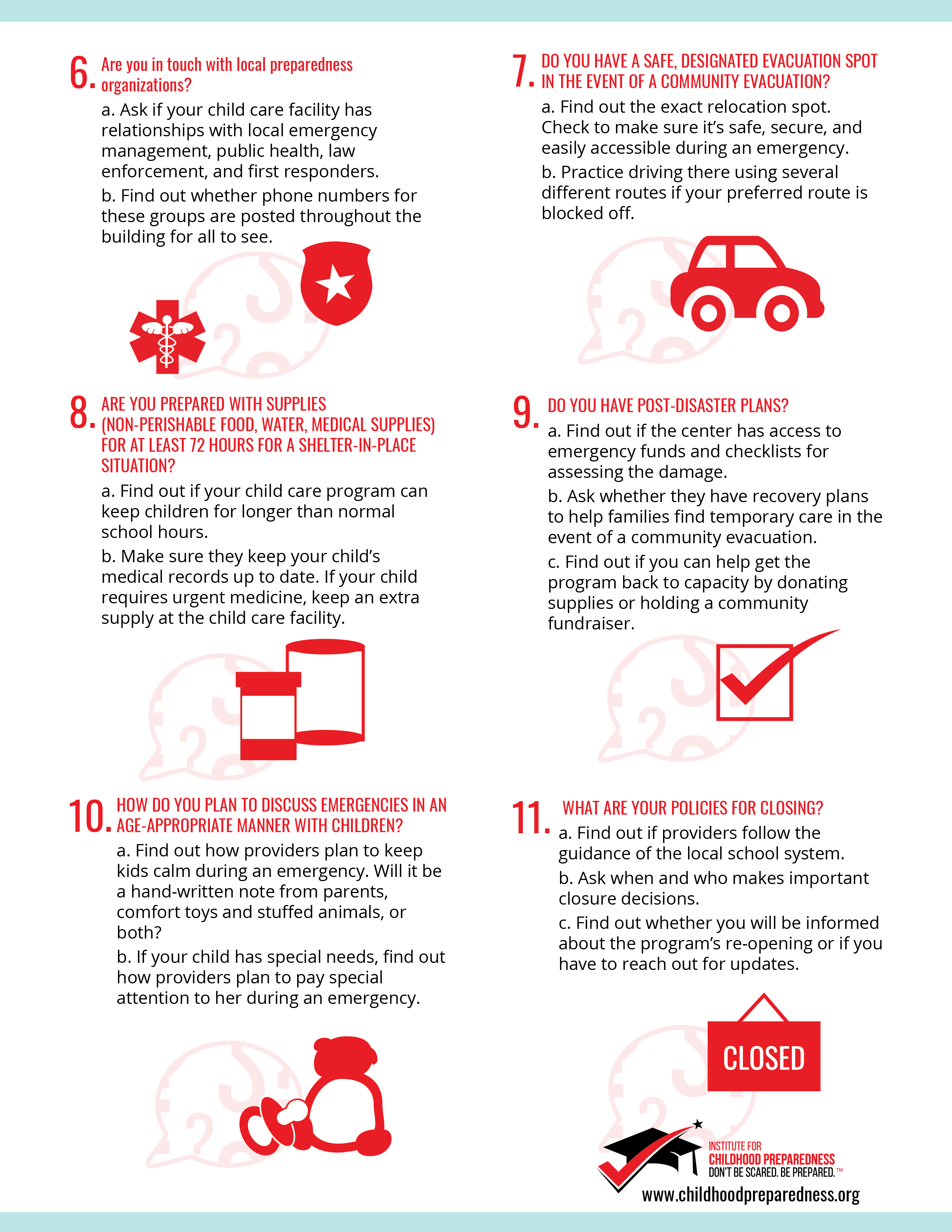 11 Questions Parents Should Ask Child Care Providers About Emergencies ...