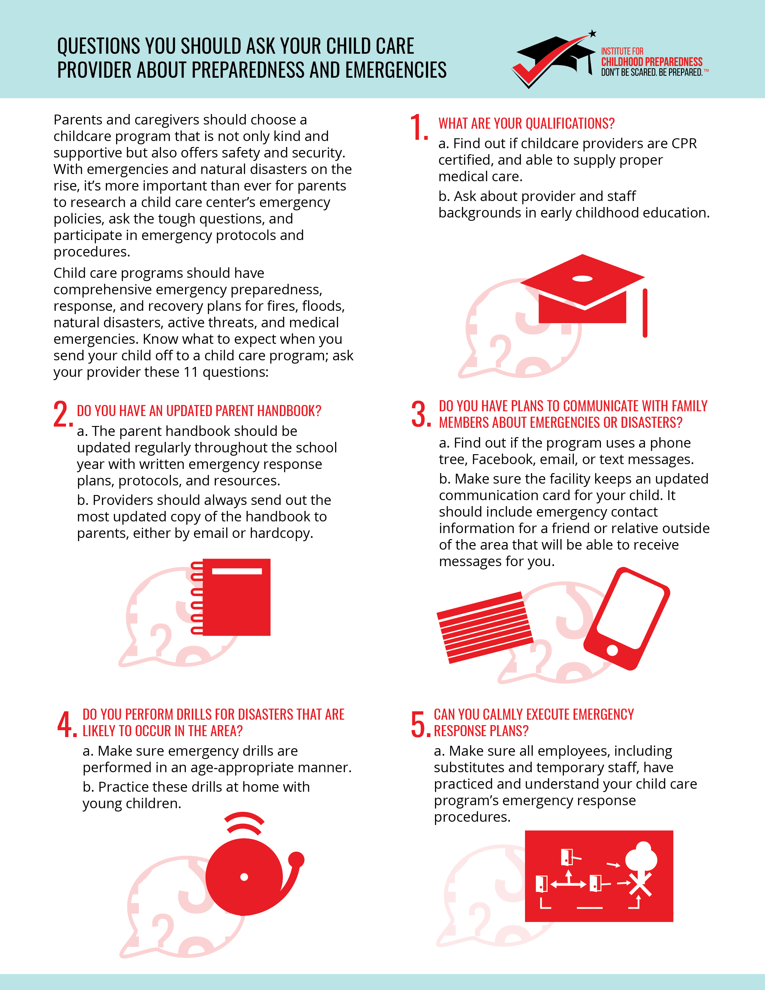 11 Questions Parents Should Ask Child Care Providers About Emergencies ...