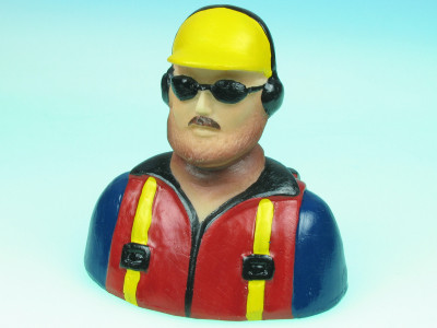 LARGE CIVILIAN PILOT WITH CAP 85mm | smittieshobbies