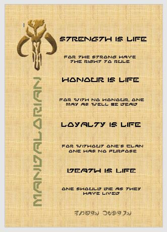 Mandalorian Code Pack | Howes Kybers