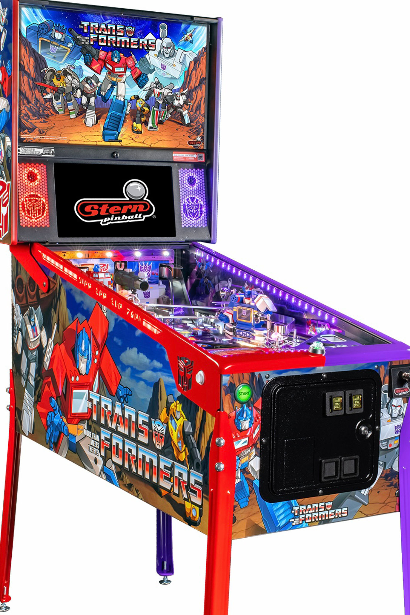 Transformers: More Than Meets the Eye Limited Edition pinball machine ...