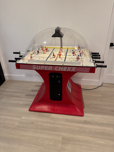 Super Chexx Bubble Hockey Arcade Machine | Orange County Pinballs