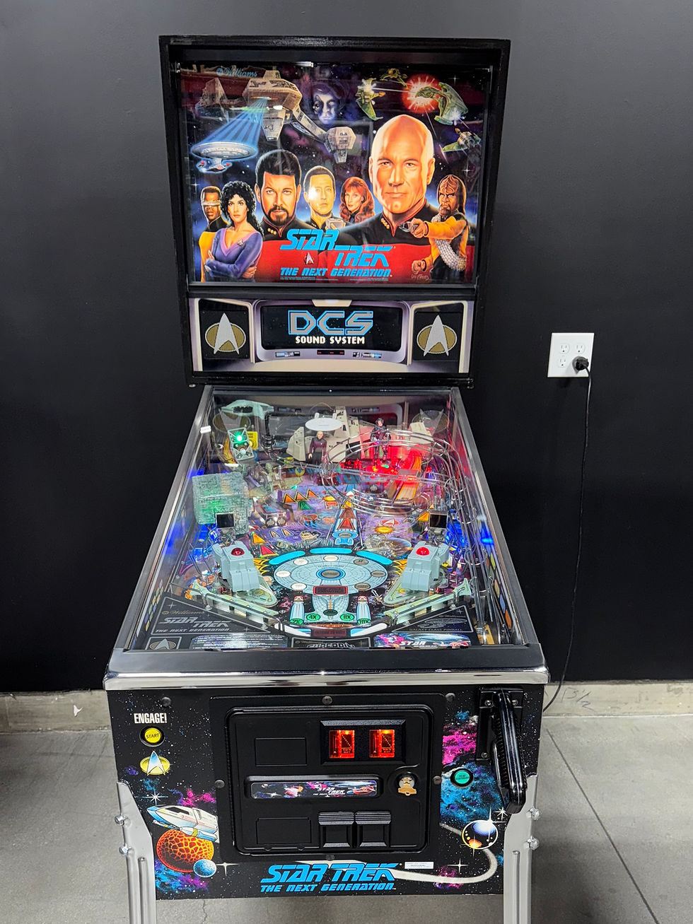 Star Trek Next Generation Pinball Machine by Williams | Orange County ...