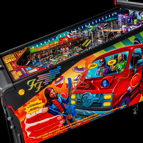Foo Fighters Pinball Side Armor 502-8029-00 | Orange County Pinballs