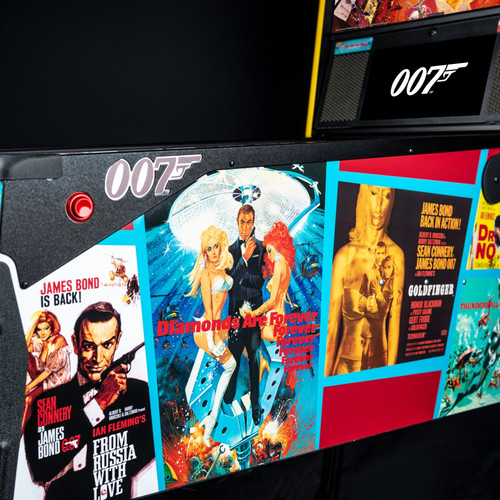 James Bond 007 Side Armor | Orange County Pinballs