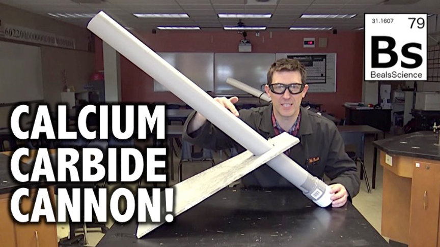 Calcium Carbide Cannon!